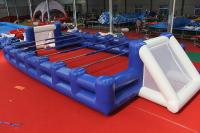 China Human Table Football Field Inflatable Sport Game with Blower By Sea/By Air Shipping for sale