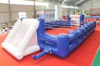 China Human Table Football Field Inflatable Sport Game with Blower By Sea/By Air Shipping for sale