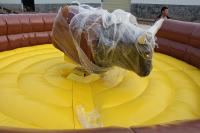 China Customized PVC Material Inflatable Mechanical Rodeo Bull Ride Game for Competition for sale