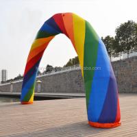 China Customized Company Events Outdoor Inflatable Arch with Dolphin Theme Advertising for sale
