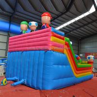 China Age Range 14 Years up Portable PVC Inflatable Mario Fun City Playground Game for Kids for sale