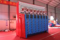China Durable Commercial Grade PVC Inflatable Basketball Connect 4 Sport Game with Blower for sale