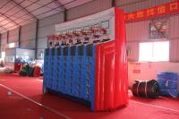 China Durable Commercial Grade PVC Inflatable Basketball Connect 4 Sport Game with Blower for sale