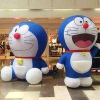 China Customized Colorful Inflatable Doraemon with Air Blower and Accessories for sale
