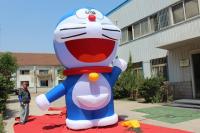 China Customized Colorful Inflatable Doraemon with Air Blower and Accessories for sale