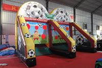 China Inflatable Football Game Colorful Interactive Shooting Sport Carnival Game for Sports for sale
