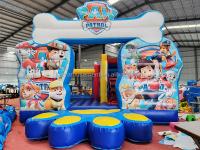 China Unisex Paw Patrol Inflatable Castle with Inner Slide Commercial Customizable Design for sale