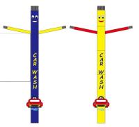China Multi-color Air Dancer Man EN71/CE Certificate Wash Car Inflatable Sky Wave Man for sale