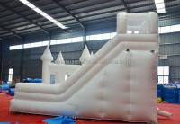 China Customized Logo Acceptable Indoor Jumping Castle for Kids PVC White Inflatable Castle for sale
