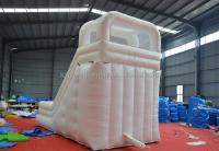 China Customized Logo Acceptable Indoor Jumping Castle for Kids PVC White Inflatable Castle for sale