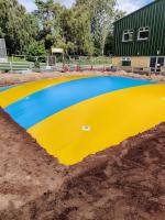 China Commercial PVC Inflatable Jumping Cloud Colorful Jumping Pillow Pad for Kids and Adults for sale