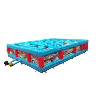 China Unisex Outdoor Playground Inflatable Maze Labyrinth for Team Building Sport Activity for sale
