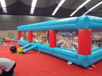 China Unisex Outdoor Playground Inflatable Maze Labyrinth for Team Building Sport Activity for sale