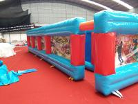 China Unisex Outdoor Playground Inflatable Maze Labyrinth for Team Building Sport Activity for sale