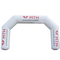 China EN71/CE Certificate Outdoor Inflatable Air Racing Arch for Event Promotion Advertising for sale