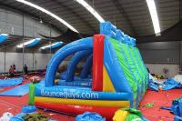 China Features PORTABLE Kids 4 In 1 Carnival Inflatable Sport Game Inflatable Basketball Shooting Game for sale