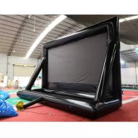 China EN71/CE Certified Super Fun Inflatable Castle Movie Screen for Outdoor Advertising for sale
