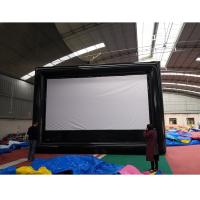 China EN71/CE Certified Super Fun Inflatable Castle Movie Screen for Outdoor Advertising for sale