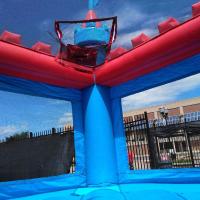 China Customize Accepted Brave Knight Blue Bounce House Inflatable Castle for Home Backyard for sale