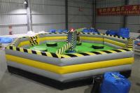 China Customized Color Inflatable Interactive Game Meltdown Mechanical Jumper for Adults for sale