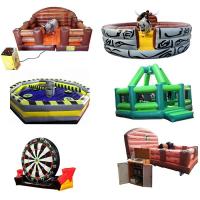 China Customized Color Inflatable Interactive Game Meltdown Mechanical Jumper for Adults for sale