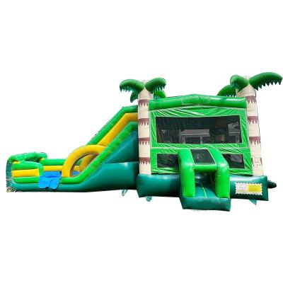 China Unisex Castle Trampoline with Splash Pool The Ultimate Kids Party Fun and Comfort for sale