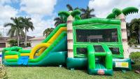 China Unisex Castle Trampoline with Splash Pool The Ultimate Kids Party Fun and Comfort for sale