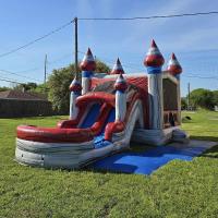 China Unisex Kids Play Inflatable Bouncer House with Slide Pool and Commercial PVC Material for sale