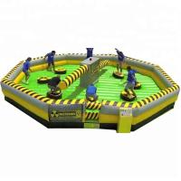 China Features PORTABLE Meltdown Inflatable Challenge Sports Game for Adults PVC Jumping Fun for sale