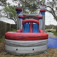 China Unisex Kids Play Inflatable Bouncer House with Slide Pool and Commercial PVC Material for sale