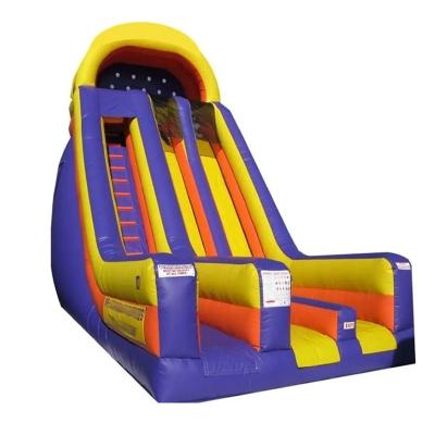 China Large Commercial Inflatable Dry or Water Slide Dual Slip and Slide for Party Rentals for sale