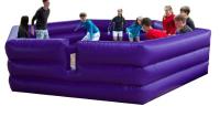 China Shipping Way Used Inflatable Soap Football/Basketball Field for Outdoor Playground for sale