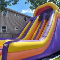 China Large Commercial Inflatable Dry or Water Slide Dual Slip and Slide for Party Rentals for sale