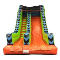 China Water Parks Commercial PVC TOXIC DROP MEGA Inflatable Slide for Inflatable Dry or Wet for sale