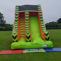 China Water Parks Commercial PVC TOXIC DROP MEGA Inflatable Slide for Inflatable Dry or Wet for sale