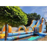 China Experience the Thrill with Underwater World Theme Inflatable Water Park and Slide for sale