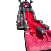 China Double Slip n Slide and Pool Outdoor Inflatable Bounce House for Occasions for sale