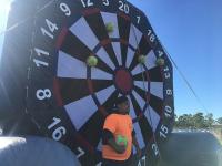 China 14 Age Range Giant Inflatable Darts Interactive Sport Game with EN14960 Certification for sale