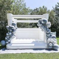 China CE/EN71 Certified Custom Size Inflatable Moonwalk Bouncy Castle for Wedding Party for sale