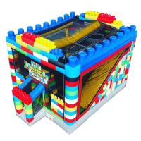 China Indoor and Outdoor Entertainment PVC Building Blocks Inflatable Jump Castle for Party for sale