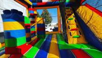 China Indoor and Outdoor Entertainment PVC Building Blocks Inflatable Jump Castle for Party for sale