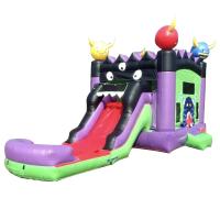 China Indoor and Outdoor Entertainment Commercial Inflatable Jumping Castle Bouncer with Slide for sale