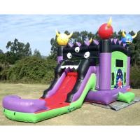 China Indoor and Outdoor Entertainment Commercial Inflatable Jumping Castle Bouncer with Slide for sale