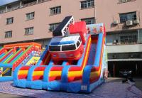 China Commercial Inflatable Dry Slide with Customized Logo Carnival Circus Clown Jump Slide for sale