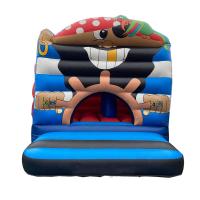 China Customized Q Version Pirate Captain Bounce House Castle for Unisex Indoor and Outdoor Fun for sale
