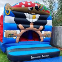 China Customized Q Version Pirate Captain Bounce House Castle for Unisex Indoor and Outdoor Fun for sale