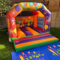 China Inflatable Bounce Castle for Kids PORTABLE Blower Repair Kits Package Bag Included for sale