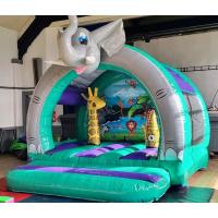 China Unisex Commercial PVC Inflatable Trampoline Castle Elephant Bounce House for Party Rentals for sale