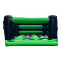 China Blower Included Children's Inflatable Trampoline Castle Giant and Green Party Rentals for sale