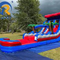 China PVC Tarpaulin Inflatable Water Slide for Adults and Kids Customized Logo/Pattern for sale